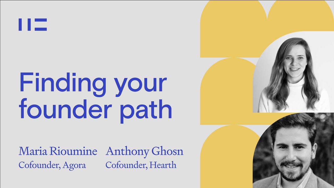 Finding your founder path | Maria Davidson @ Kojo & Anthony Ghosn ...