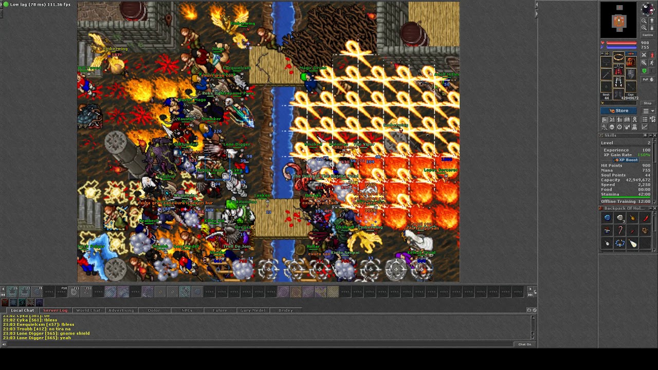 Qualkierwea Open Tibia Server Bosses 25-08-2019 - YouTube