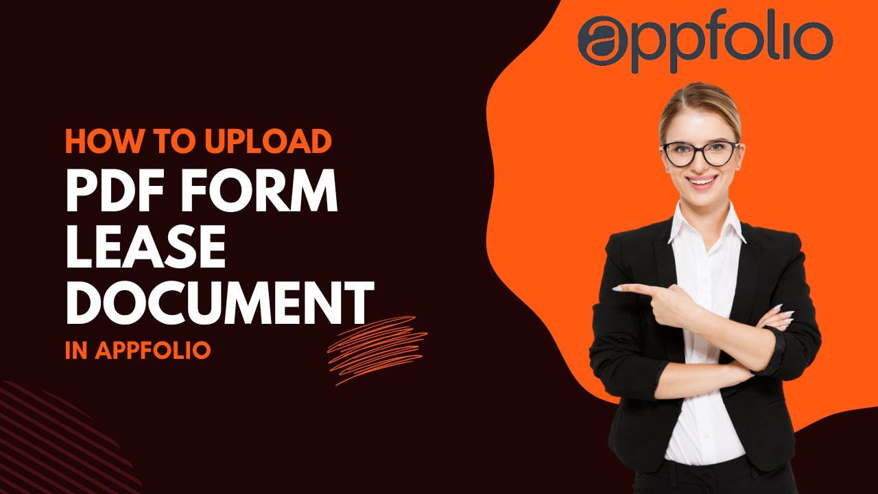 How to upload PDF form lease document in Appfolio| Appfolio Tutorial ...