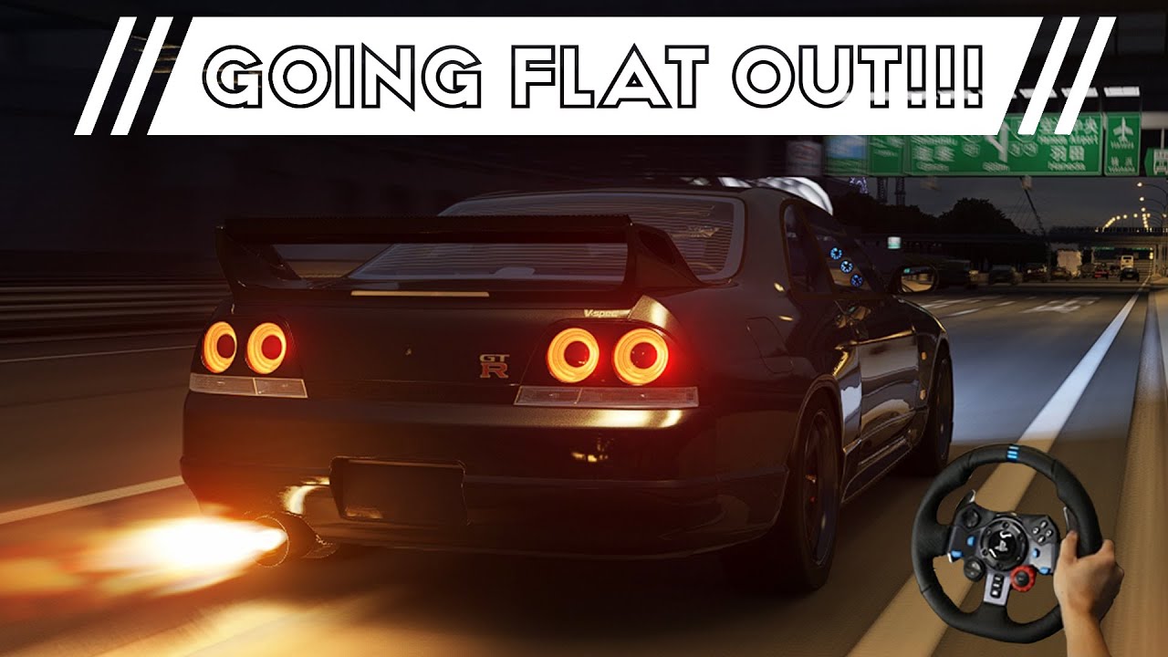 767HP Nissan Skyline GTR R33 Nismo Flat Out|Full Send on Shutoko ...