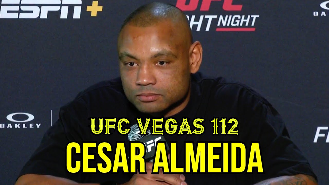 Cesar Almeida on Verhoeven's Potential Switch to MMA: "He Moves Like ...