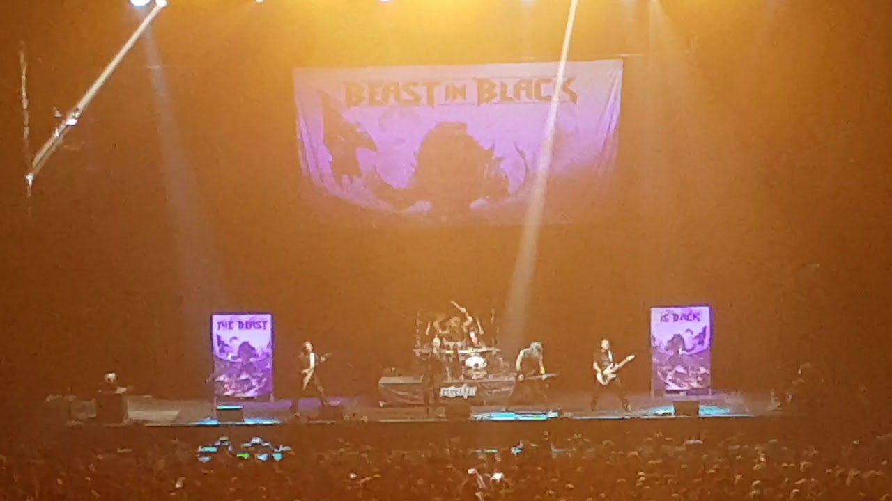 Blind and Frozen - Beast In Black - 11/12/18 - Live at Manchester Arena ...