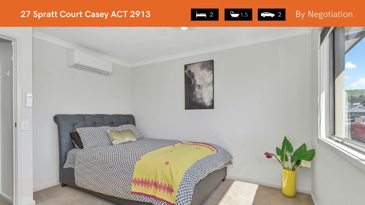 27 Spratt Court Casey ACT - YouTube