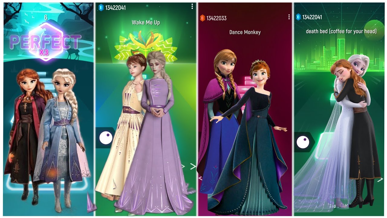 Elsa into the unknown, something never change, Frozen do you want Build A Snowman, how Far I'll ...