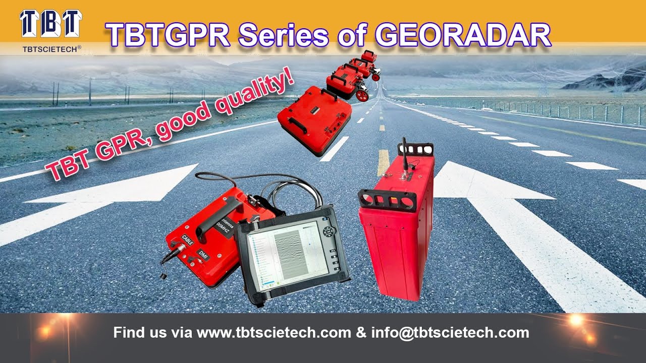 TBT Ground Penetrating Radar GPR - YouTube