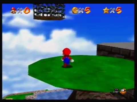 Whomp's Fortress: Fall Onto The Caged Island 17''02 - YouTube
