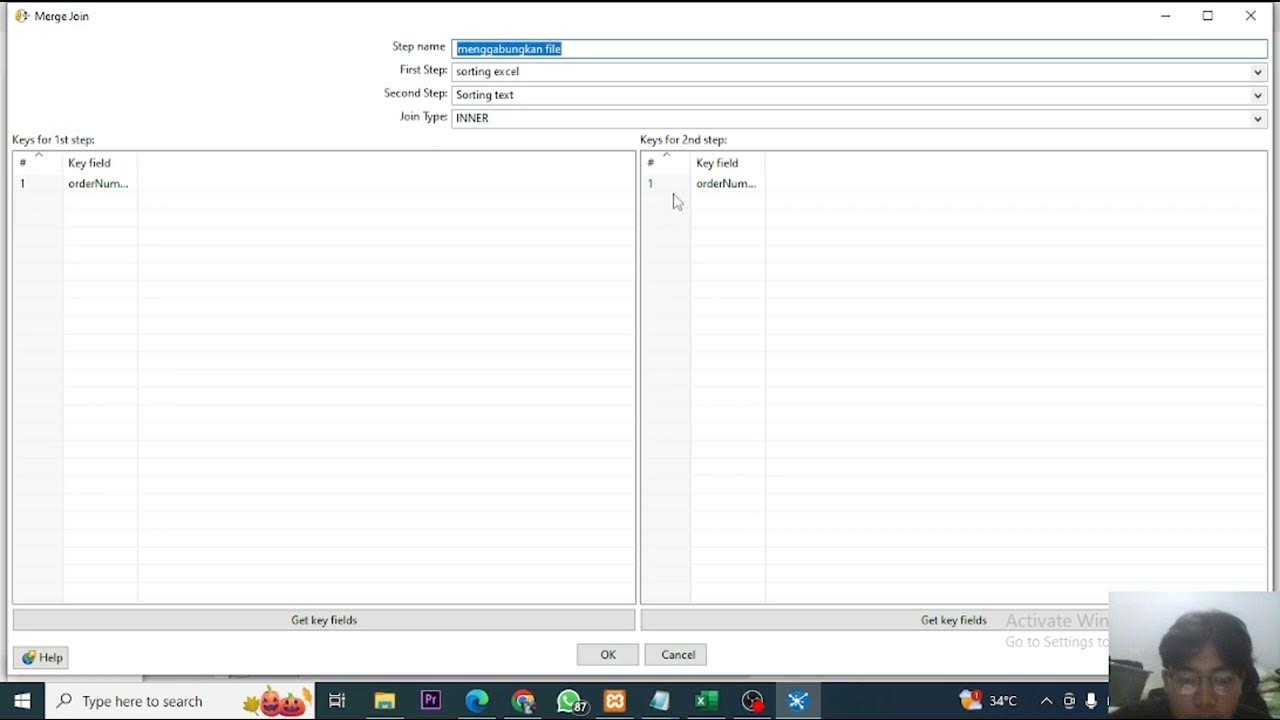 join File CSV, Excel dan database - UMAR AL FARUQ NPM 2113030003 - YouTube