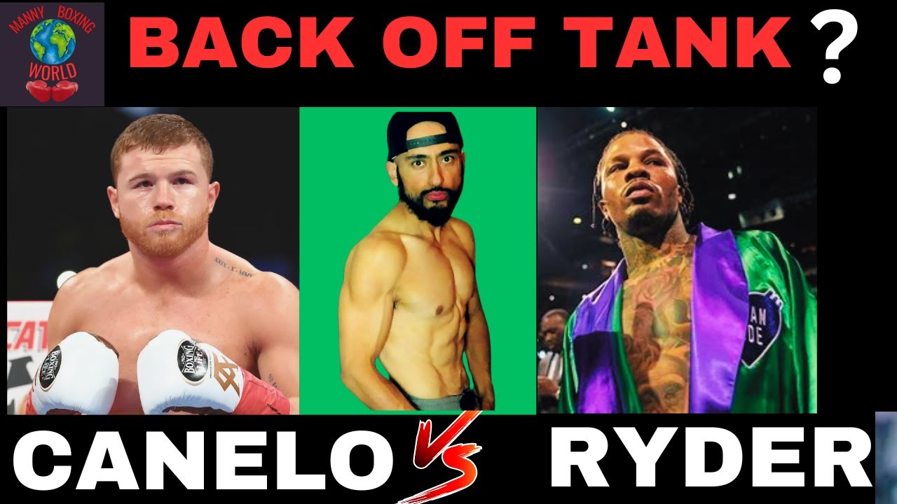CANELO ALVAREZ VS JHON RYDER POST FIGHT AND CANELOS TOUGHTS OF TANK ...