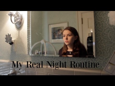 My Real Night Routine | GeorgiaPeach201 - YouTube