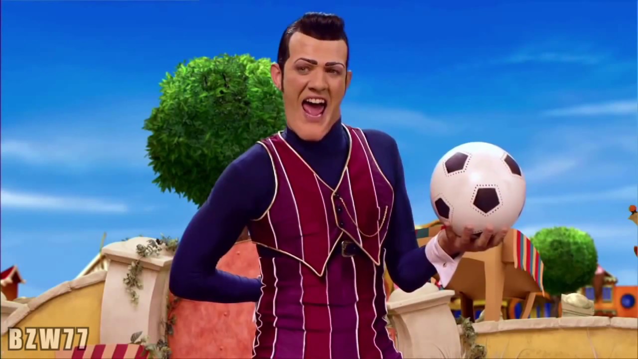 Every Word Robbie Rotten Says in Lazytown S1E1 Sorted Alphabetically ...