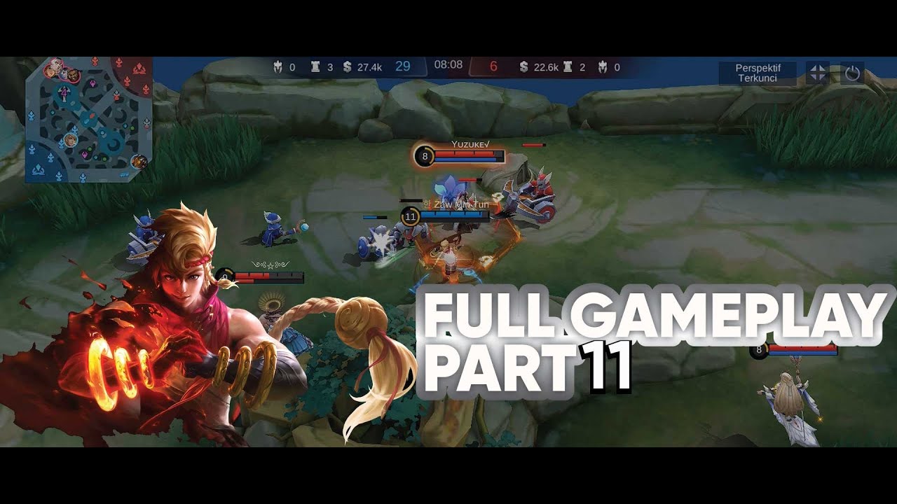 MOBILE LEGEND GAMEPLAY PART 11 yin - YouTube