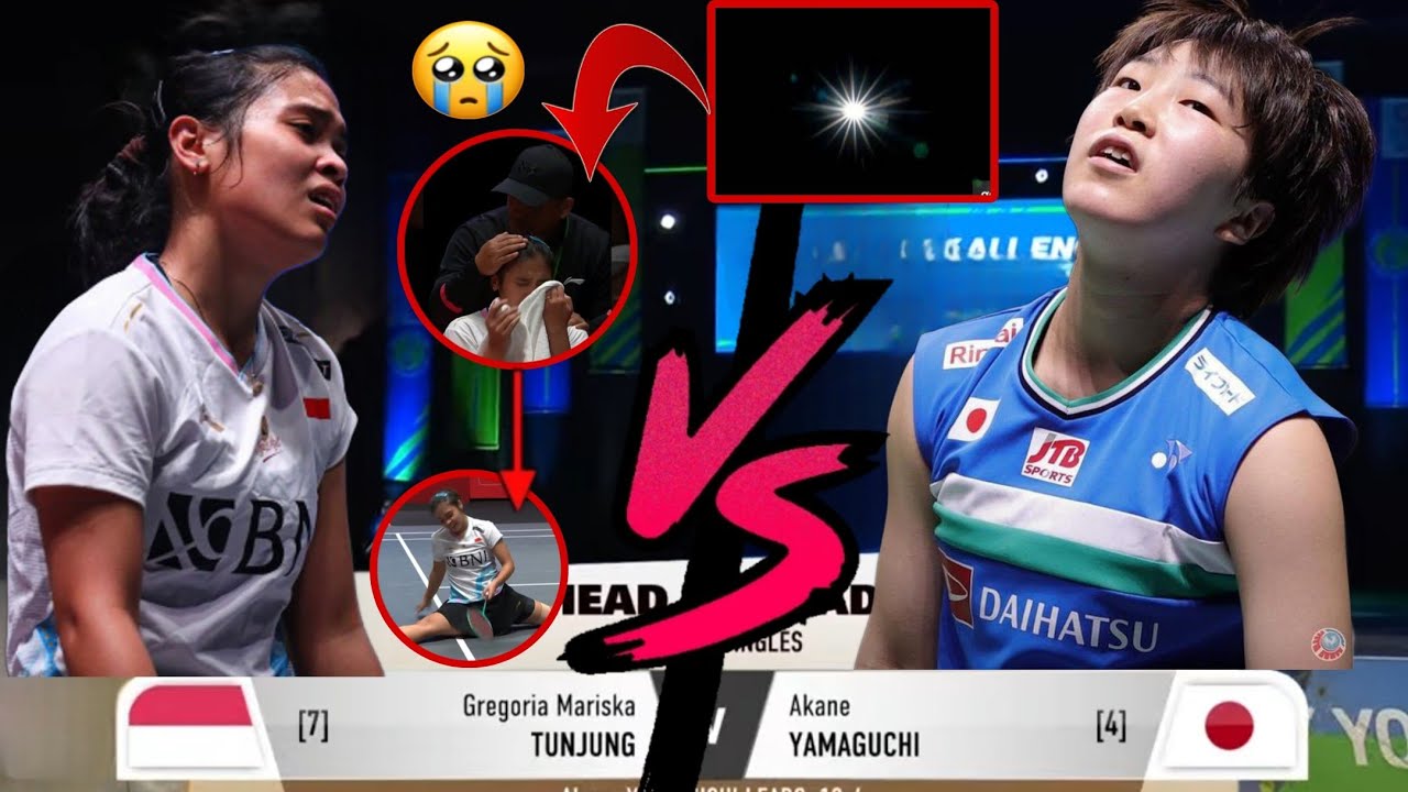PERLAWANAN YANG MENYEDIHKAN Gregoria Mariska TUNJUNG(INA) vs Akane Yamaguchi(JPN) Di ALL ENGLAND ...