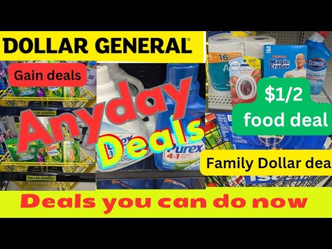 Dollar General Any Day Deal $6 / $7 or $10 deals plus Family Dollar ...