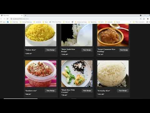 Create A Food Recipe App Using Vanilla JavaScript For Beginners Bangla ...