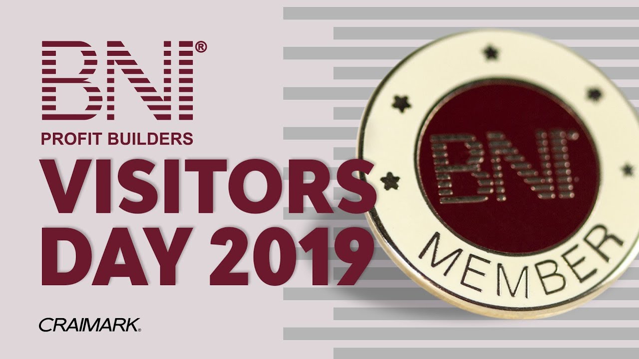 BNI Visitors Day 2019 - YouTube