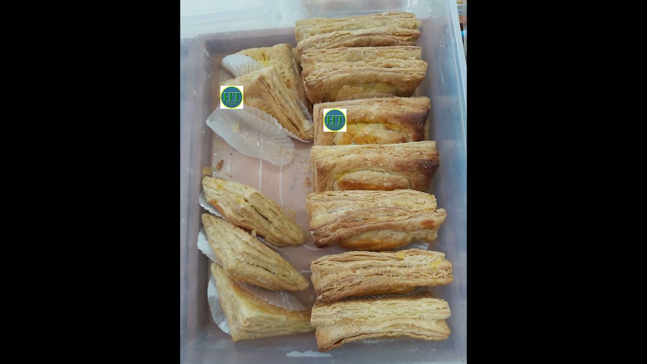 JAJANAN PASAR ROTI GARING ISI TUNA ATAU ISI HAM HOME MADE, ENAK HALAL ...