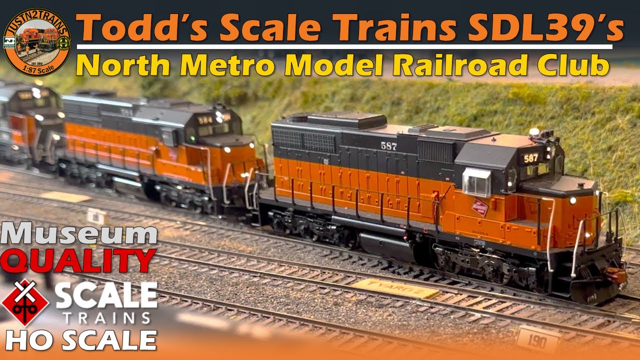 Todd’s Scale Trains SDL39’s - North Metro Model Railroad Club ( HO ...