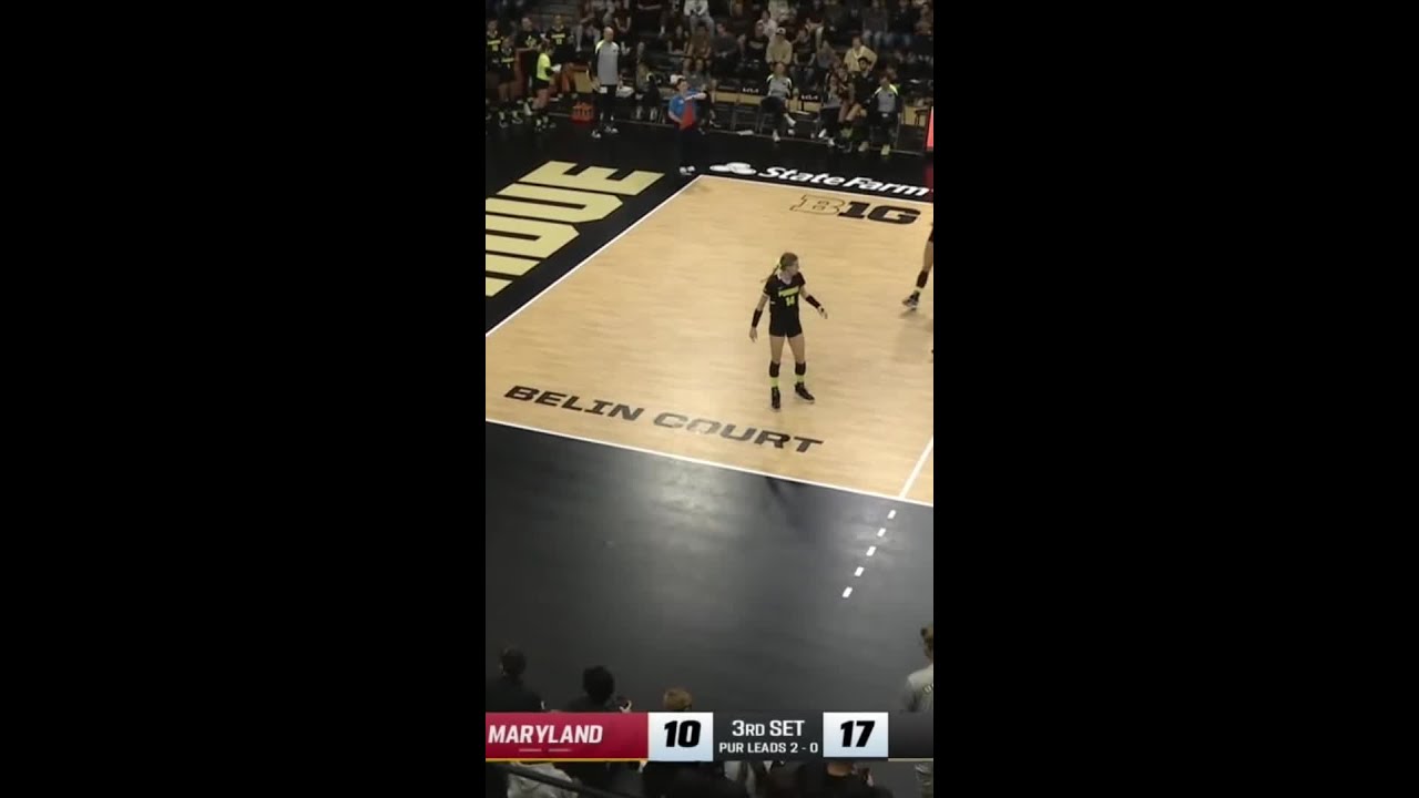 Top Plays: Ajack Malual vs. Purdue | Maryland Volleyball | 11/14/2025 ...