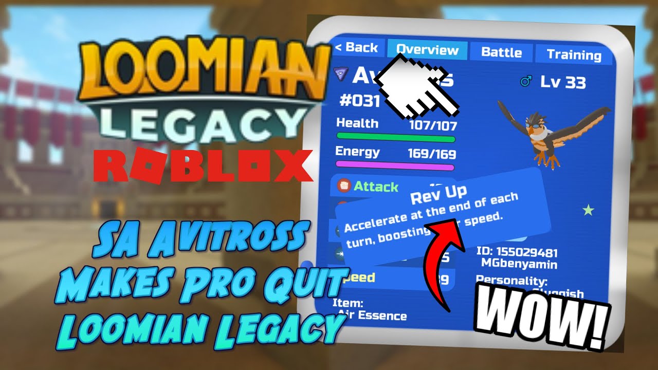 SECRET ABILITY AVITROSS MAKING KIDS RAGE QUIT! - Roblox - Loomian ...