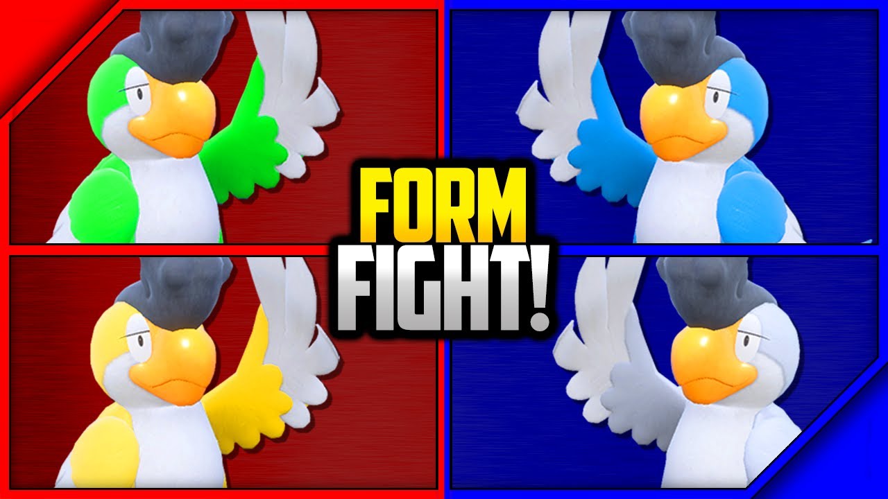 Squawkabilly: Green vs Blue vs Yellow vs White | Pokemon Scarlet ...