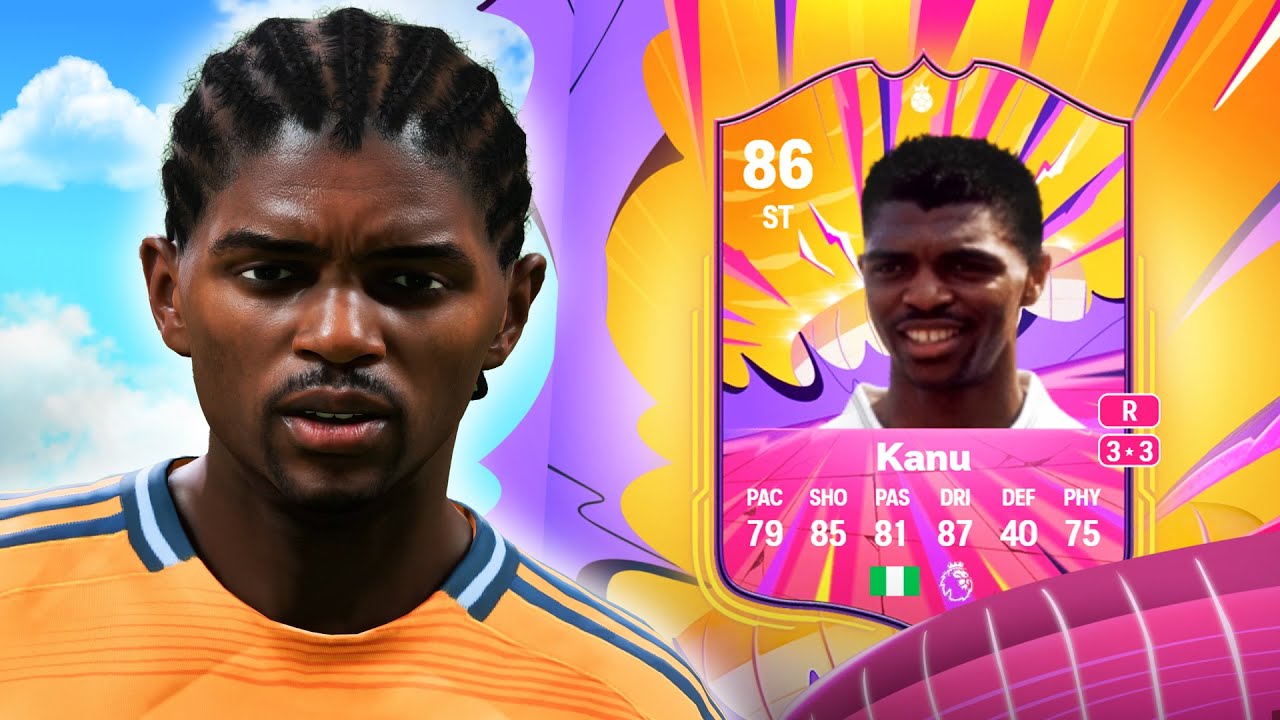 86 Hero Kanu Is The Cheapest Hero In FC 25 | FC 25 Ultimate Team Player ...