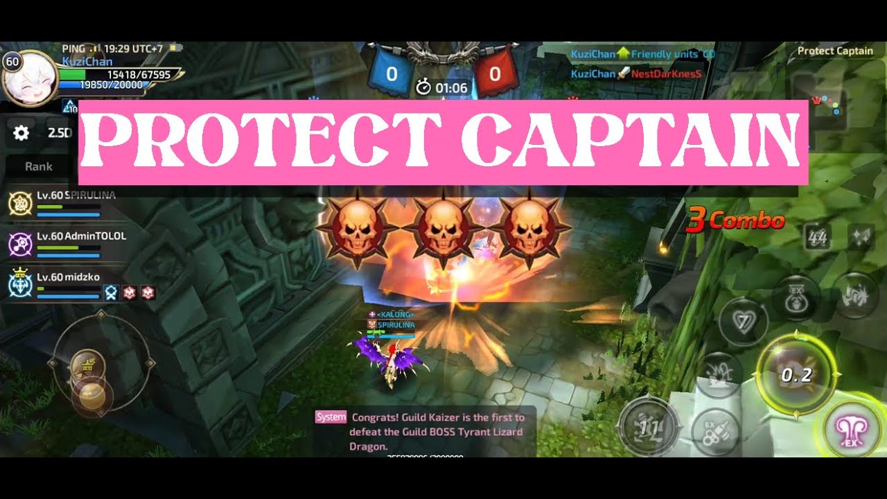 Potect Captain || Private Server || Dragon Nest M: Classic - YouTube