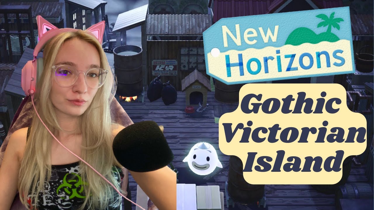 Gothic Victorian Island Build in Animal Crossing New Horizons! - YouTube