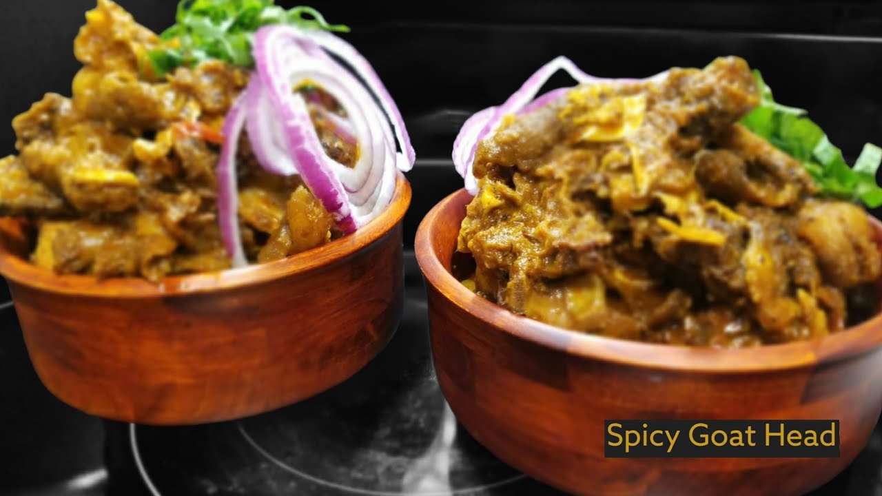 HOW TO COOK ISI -EWU /SPICY GOAT MEAT HEAD/ NIGERIAN BIG PEOPLES FOOD ...