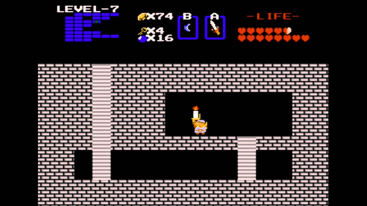 Let's Play The Legend of Zelda (NES) Walkthrough Part 7 (Level 7: Demon ...