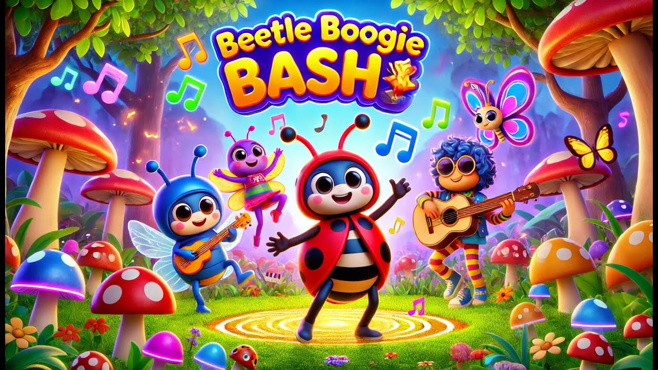 Beetle Boogie Bash 🎵🐞 | Animal Sounds and Fun Kids Song - YouTube