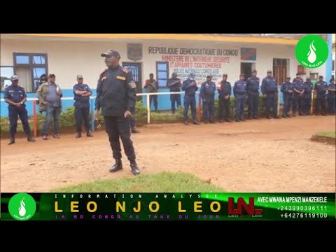 LEO NJO LEO NORD-KIVU: ADRESSE DU C.D. ADJOINT    ABA VAN ANG   A LA POLICE DE BUEMBO, 17.8.2022