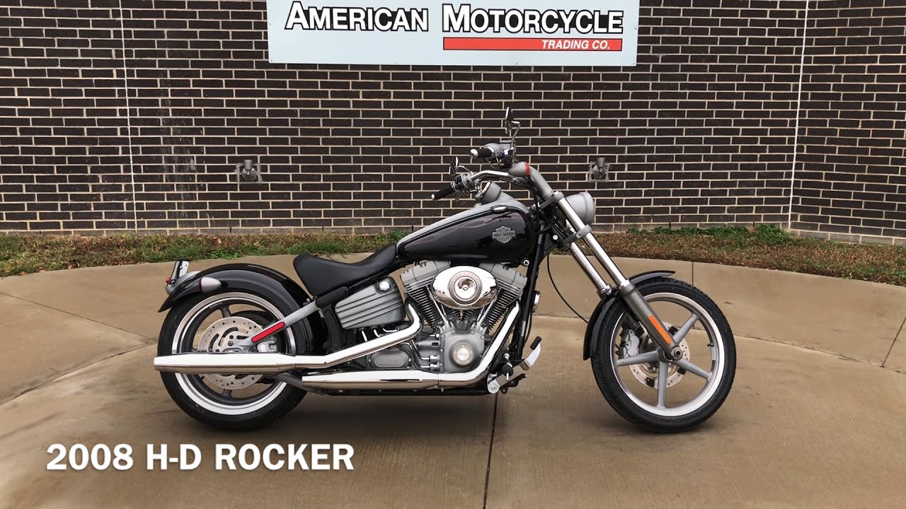 085208 2008 HARLEY-DAVIDSON SOFTAIL ROCKER -FXCW - YouTube