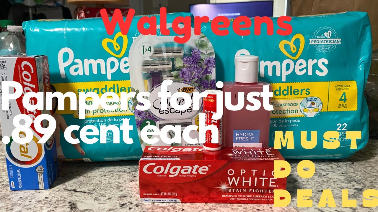 WALGREENS AMAZING DIAPER DEAL| EXTREME SAVING ON HOUSEHOLD ITEMS - YouTube