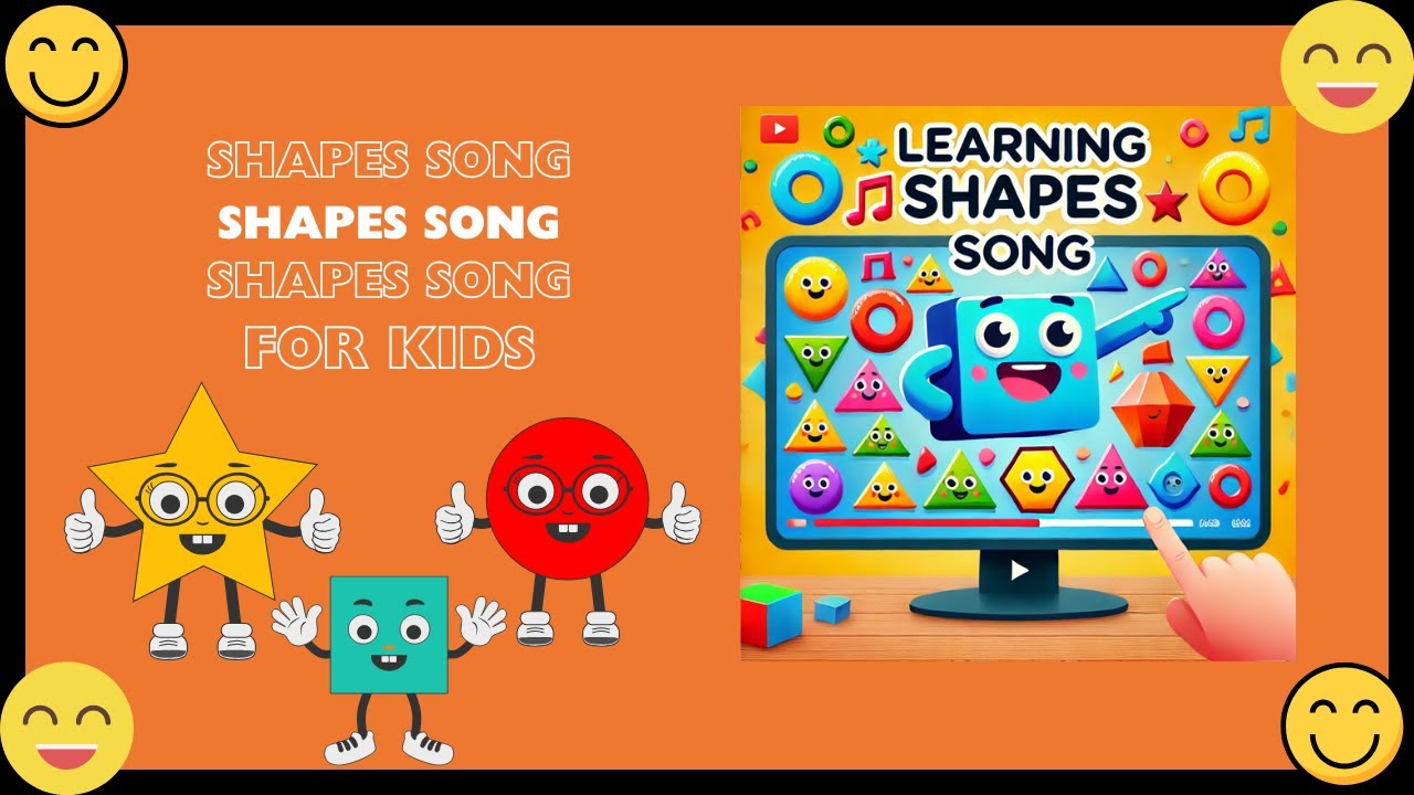 🔵 Learning Shapes Song for Kids | Fun and Educational! 🔶 🎶Kids Learning ...