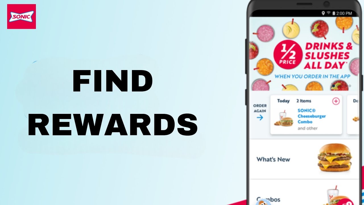 How To Find Rewards On Sonic App - YouTube