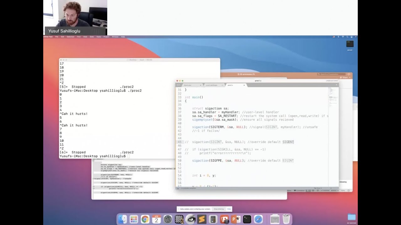 operating systems - processes (wait & exec & shmget) - YouTube
