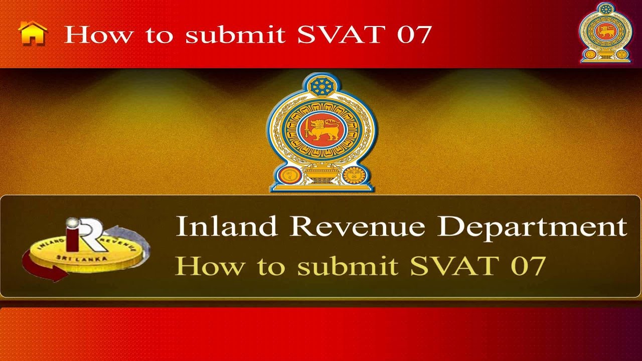 How to submit SVAT07 schedule - YouTube
