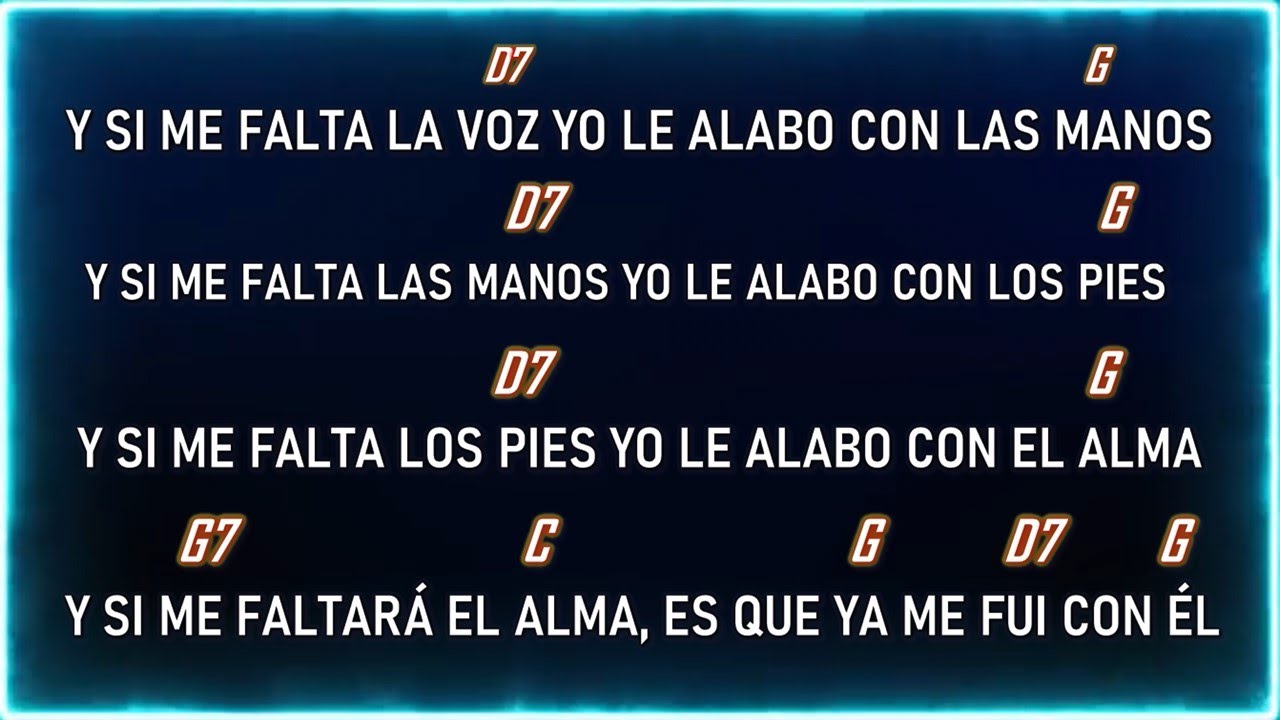 🎸CORITOS CRISTIANOS - YO LE ALABO DE CORAZÓN - Coros Cristianos Acordes ...