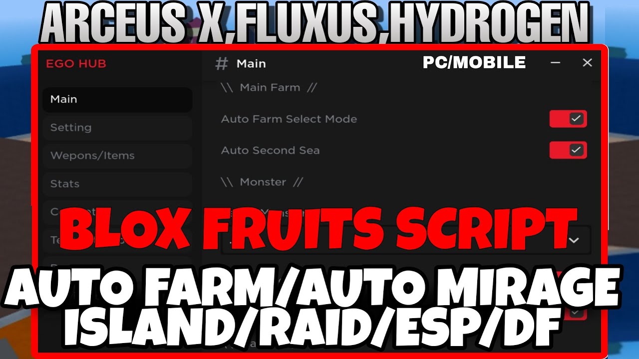 Blox Fruit Script Mobile Race V4 AUTO FARM 🐆🔥 AUTO MIRAGE | TP TO GEAR ...