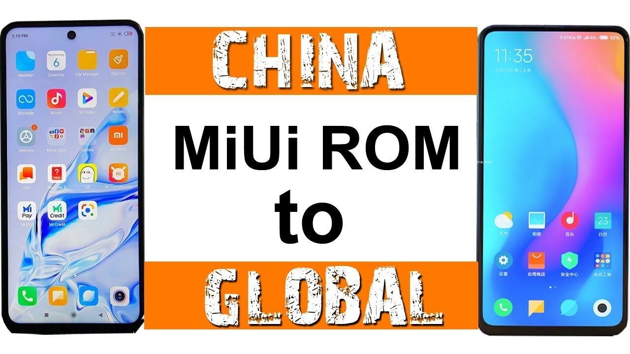 Switch china rom to global eu rom cc9 rom fast and easy - YouTube
