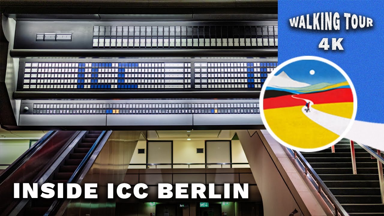 Inside ICC Berlin: Walking Tour in a mysterious Lost Place - YouTube