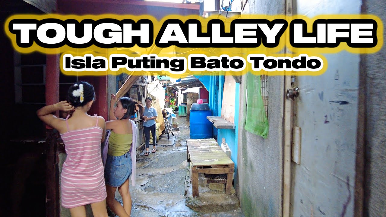 Real Life in the Alleys of Isla Puting Bato TONDO MANILA - YouTube