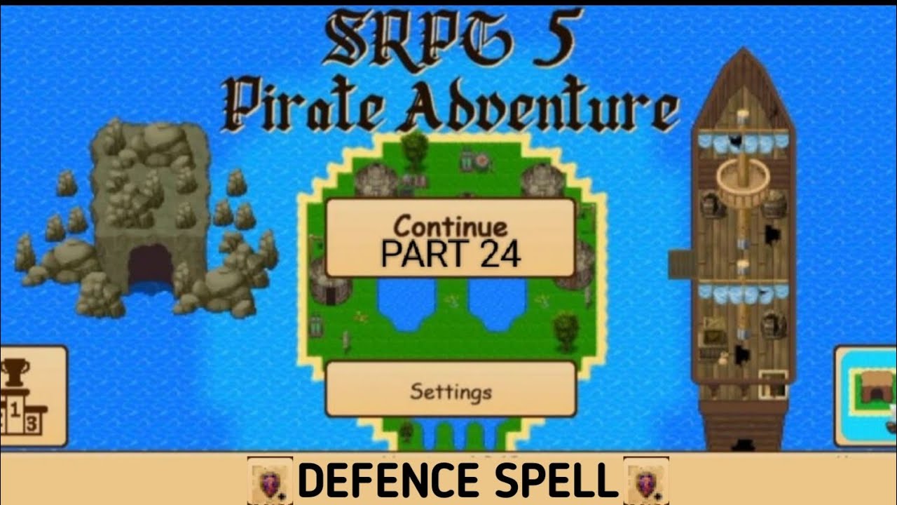DEFENCE || SURVIVAL RPG 5 WALKTHROUGH PART 24 || SRPG 5 PIRATE ADVENTURE || BLOOD RAIDER GAMING ...