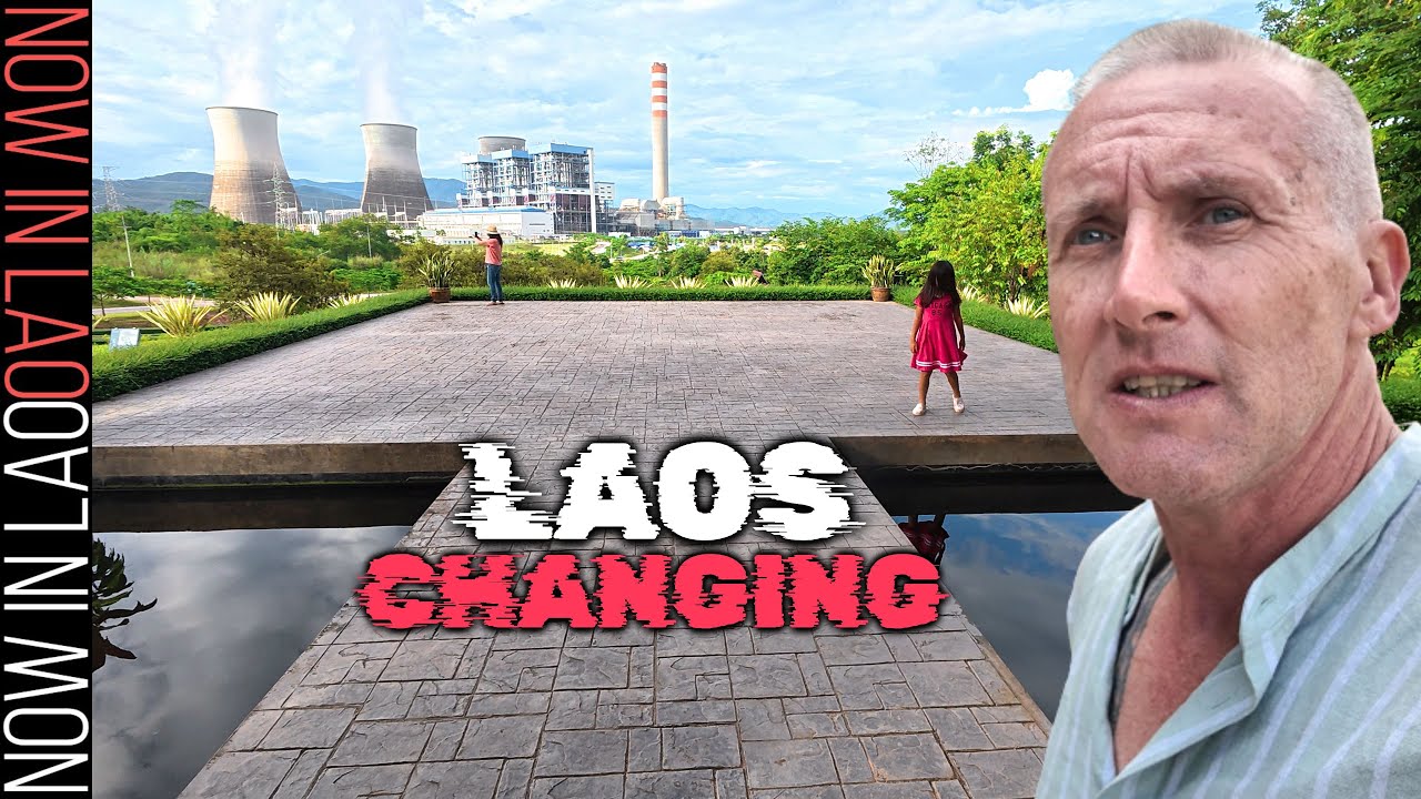 Power Station Village in Laos Walking Tour | Washed out Laos 09 Vieng Keo Hongsa - YouTube