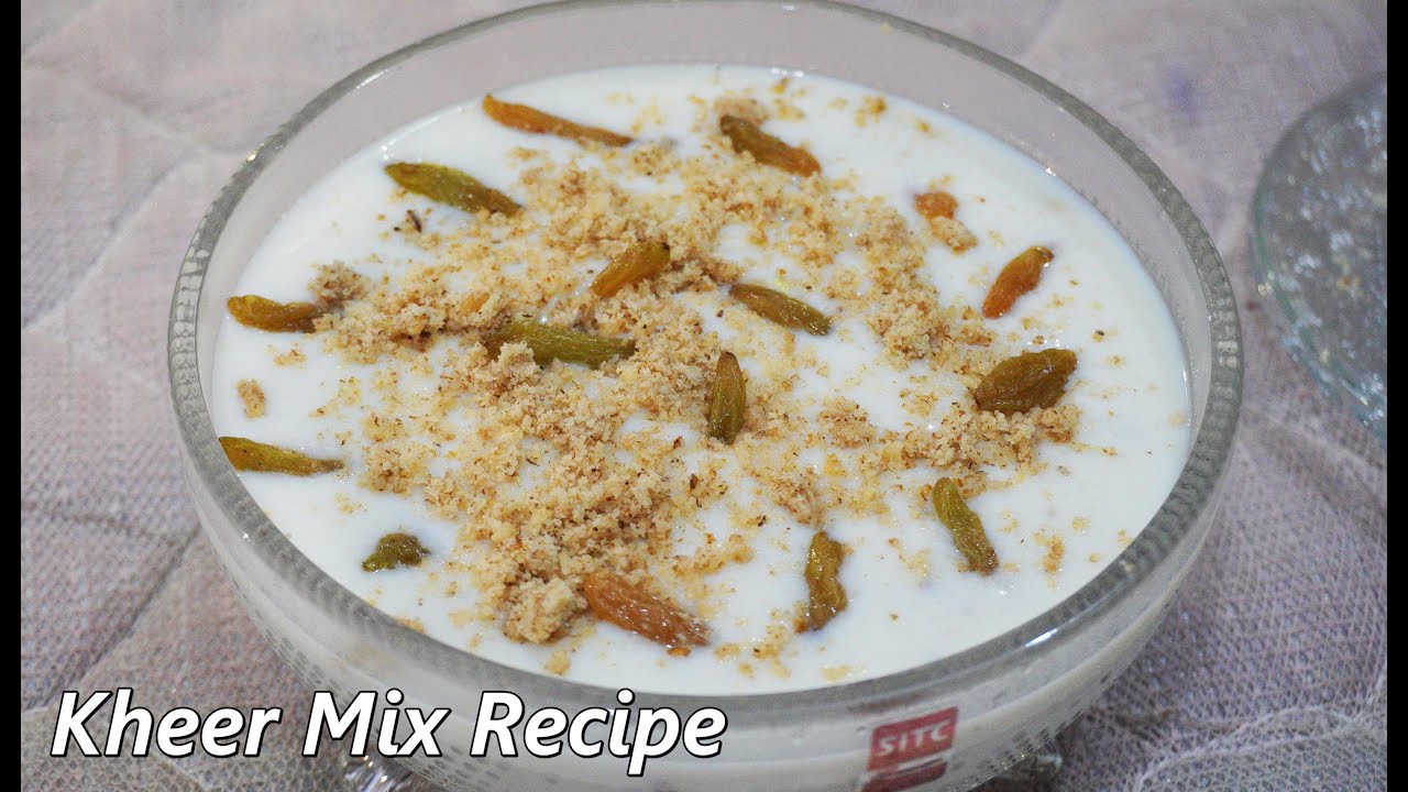 kheer mix recipe | Halal Food Recipies | Desi Food - YouTube