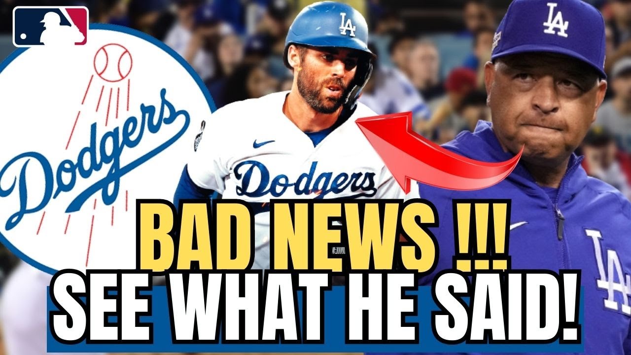 🔵💥 NEWS OUT NOW! HE SAID THIS AND SURPRISED EVERYONE! DODGERS NEWS! LOS ...