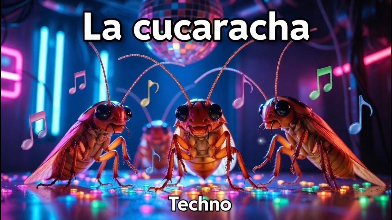 La versión Techno Mix más divertida de La Cucaracha 🪳🔥| Música ...