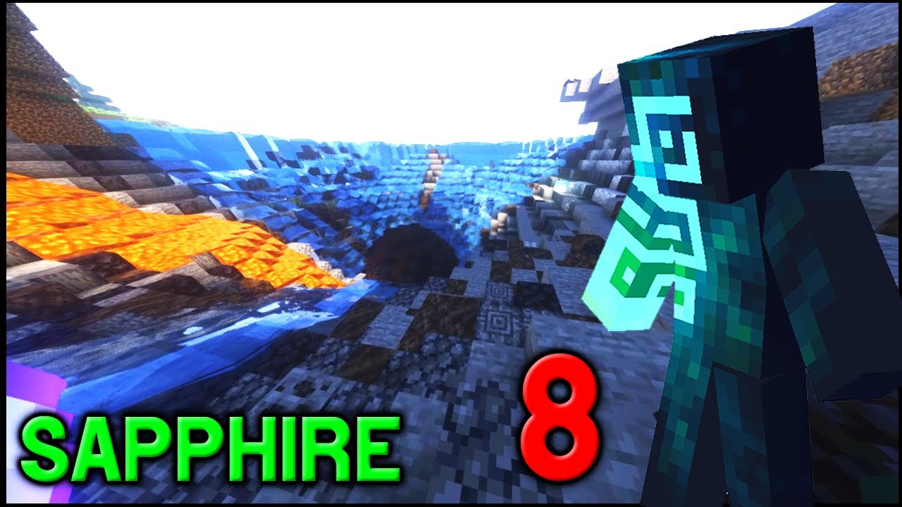 Minecraft Let's Play - Sapphire Survival 8 Qism O'zbekcha minecraft # ...