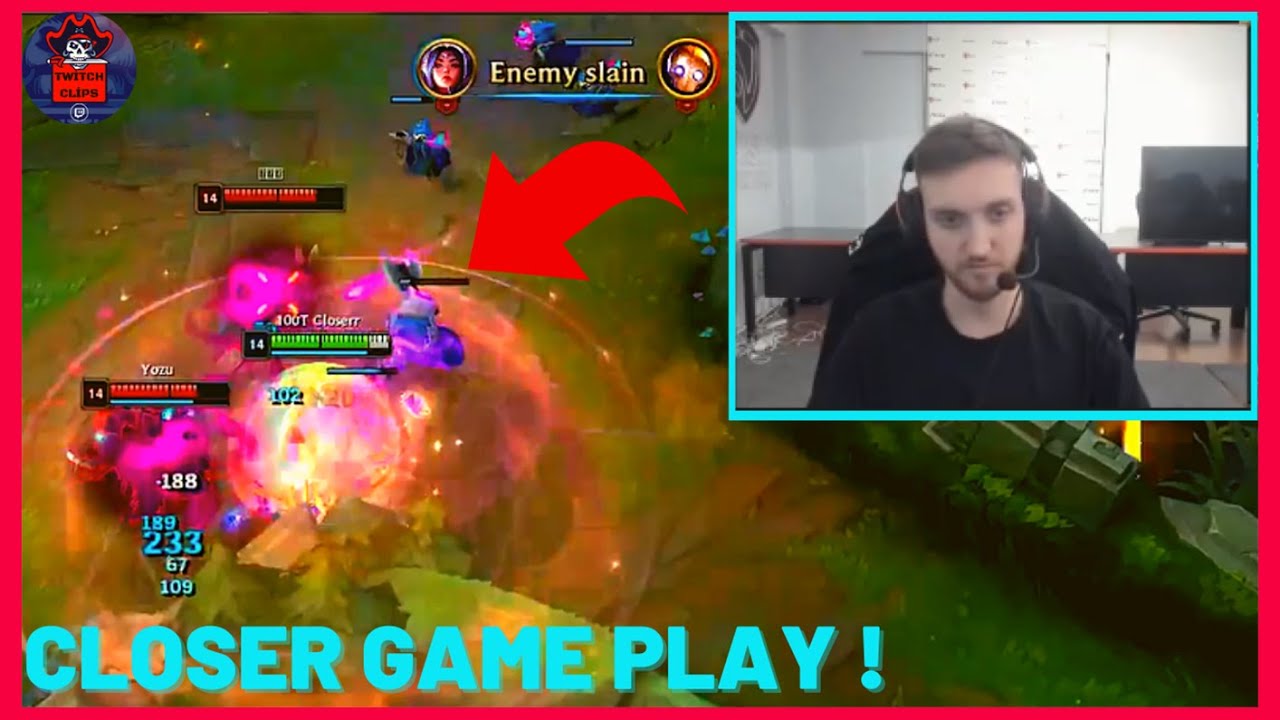 CLOSER ÇOK GÜZEL SAVAŞ BAŞLATIYOR. LOL YAYIN ANLARI #72 - YouTube