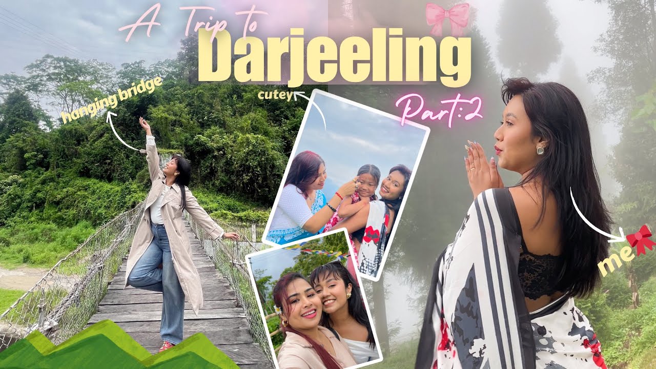 Healing myself ️‍🩹🧿 #darjeeling vlog PART:2🏔️ Journey from Kolbong to ...